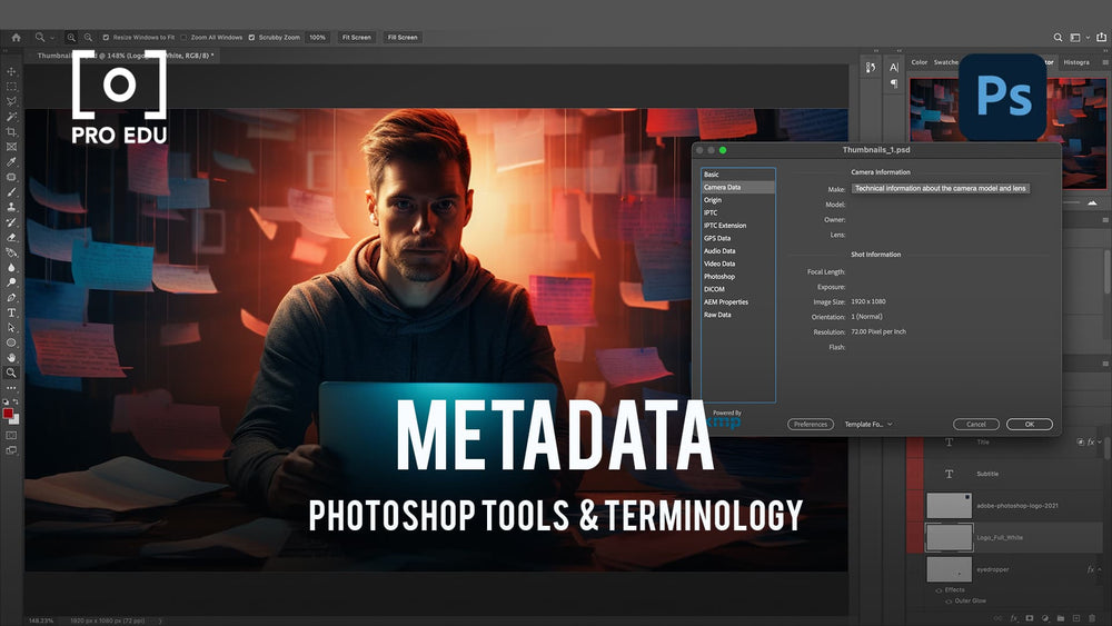 Metadata in Photoshop: Organizing Your Work