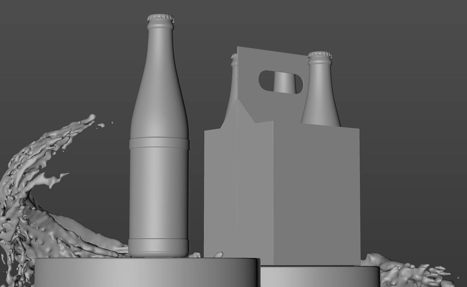 Commercial CGI Beverage Workflow In C4D & Photoshop - PRO EDU