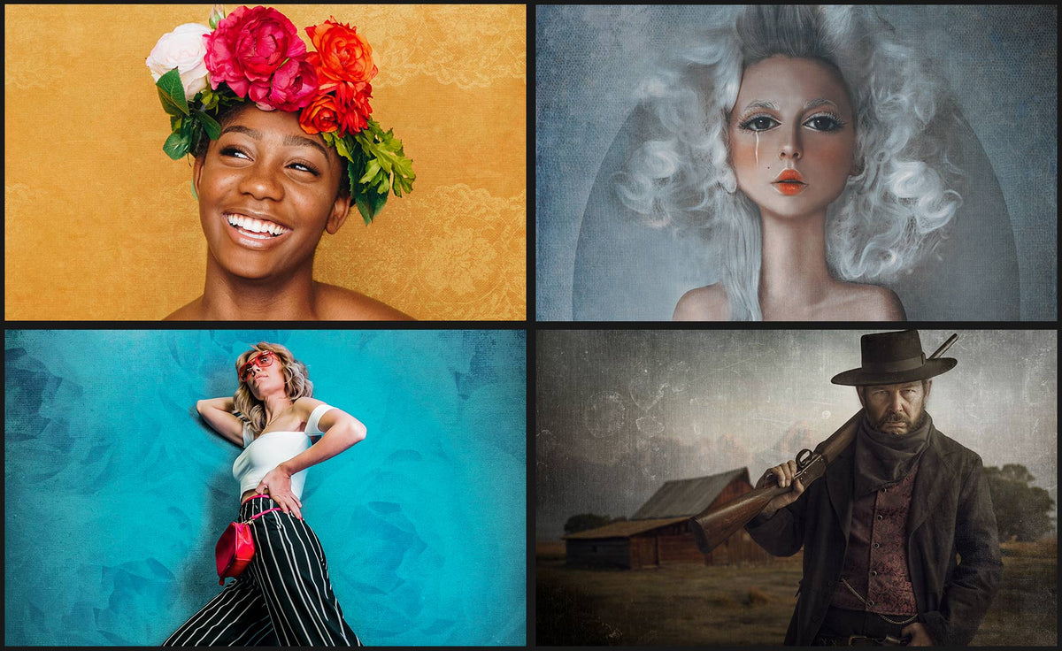 Custom Photoshop Fine Art Textures & Overlays By Kelly Robitaille