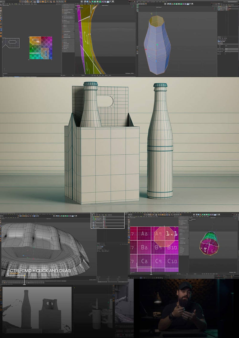 Introduction to 3D Modeling in Cinema 4D - PRO EDU CGI Tutorials