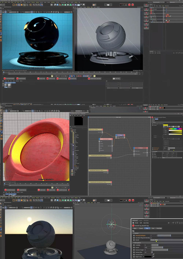 Introduction To Redshift Render Engine Tutorial w/ Dustin Valkema
