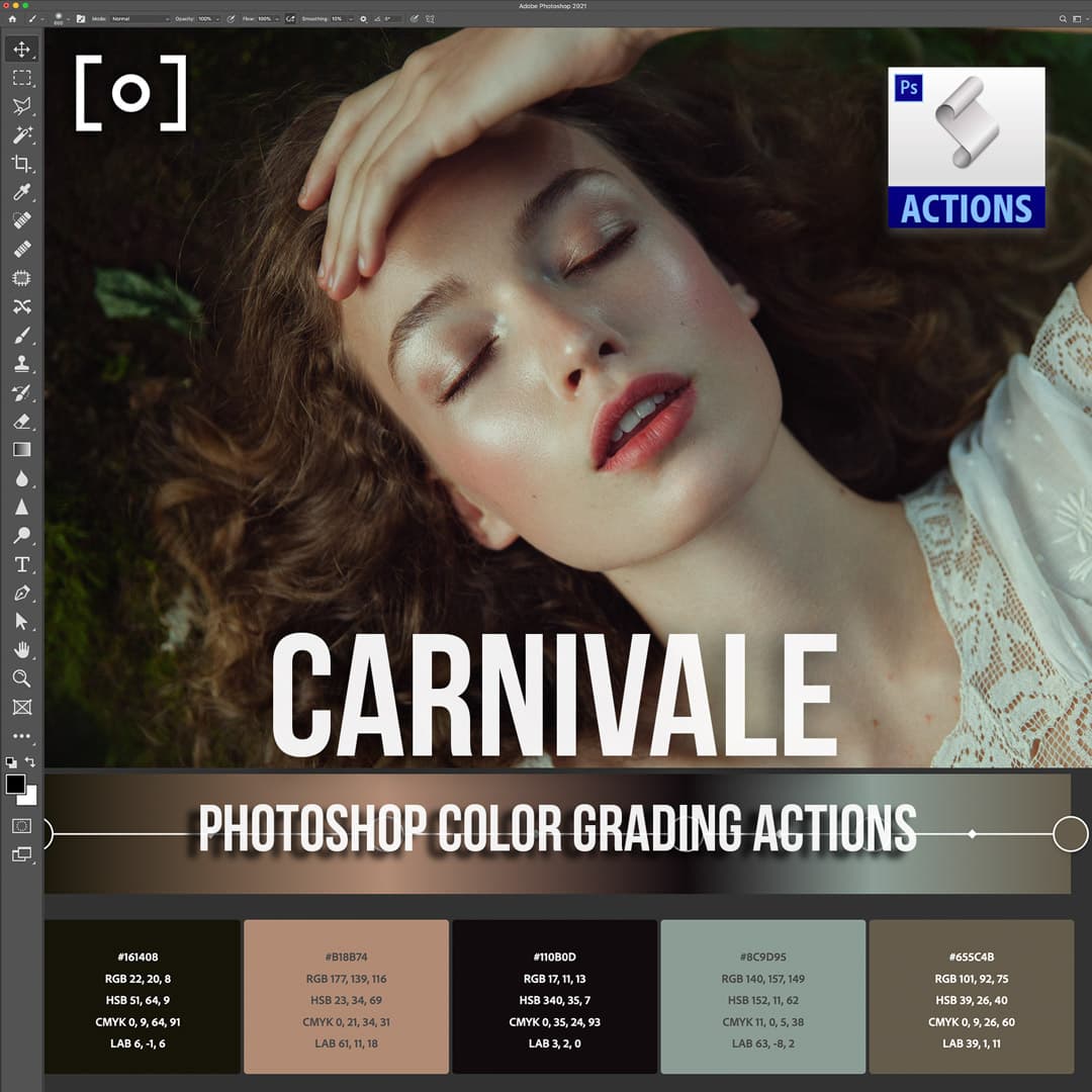 Adobe Photoshop Actions for Color | Carnivale Action - PRO EDU