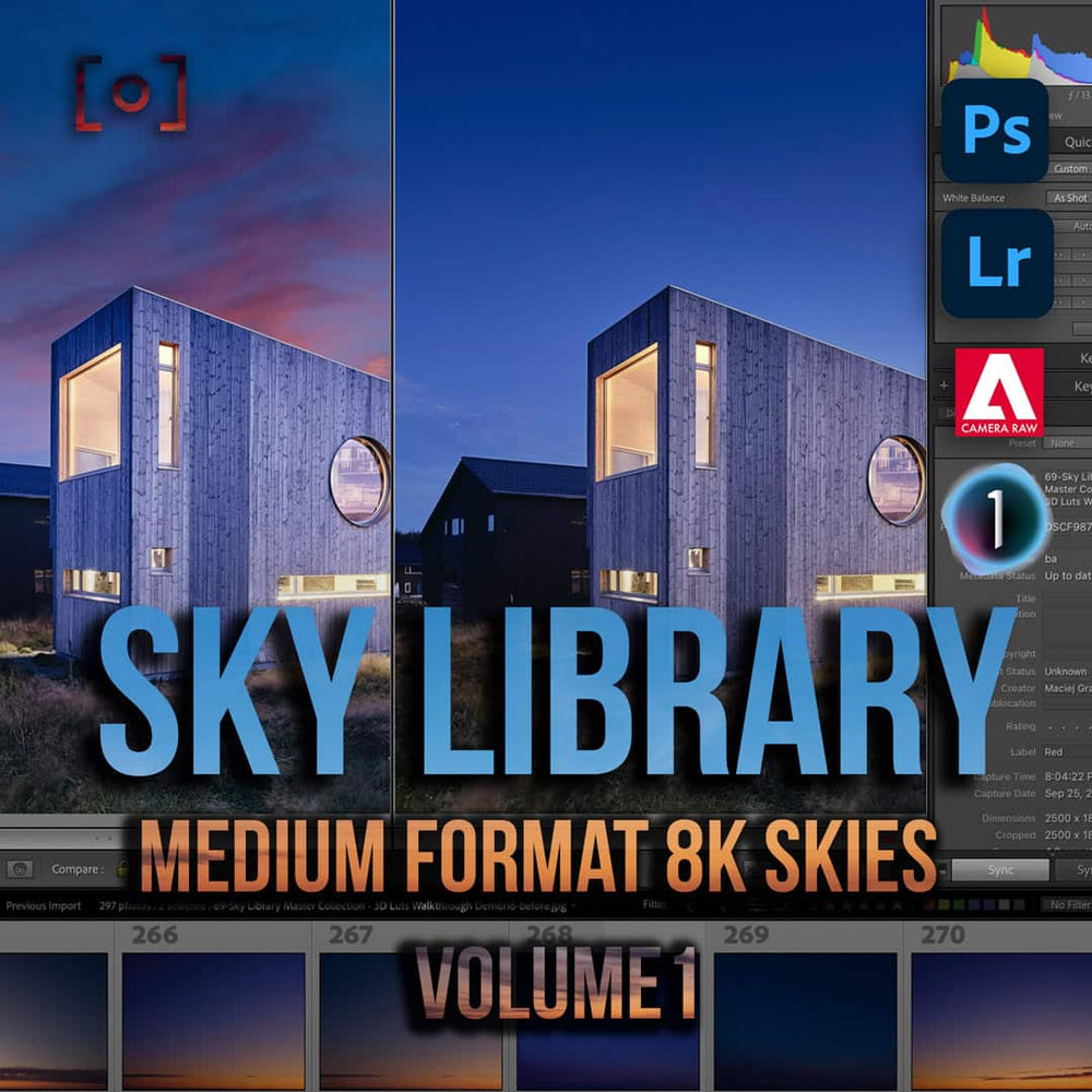 Sky Replacement and RAW Stock Cloud Library - | PRO EDU