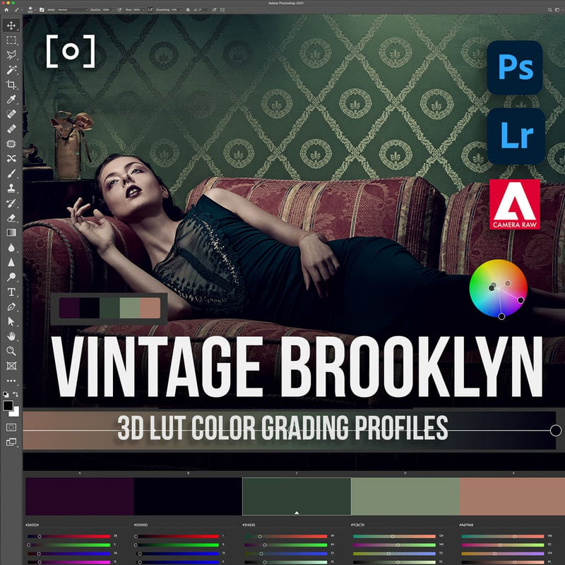 Color Grading Profiles & Film Emulation 3D LUTs for Photographers