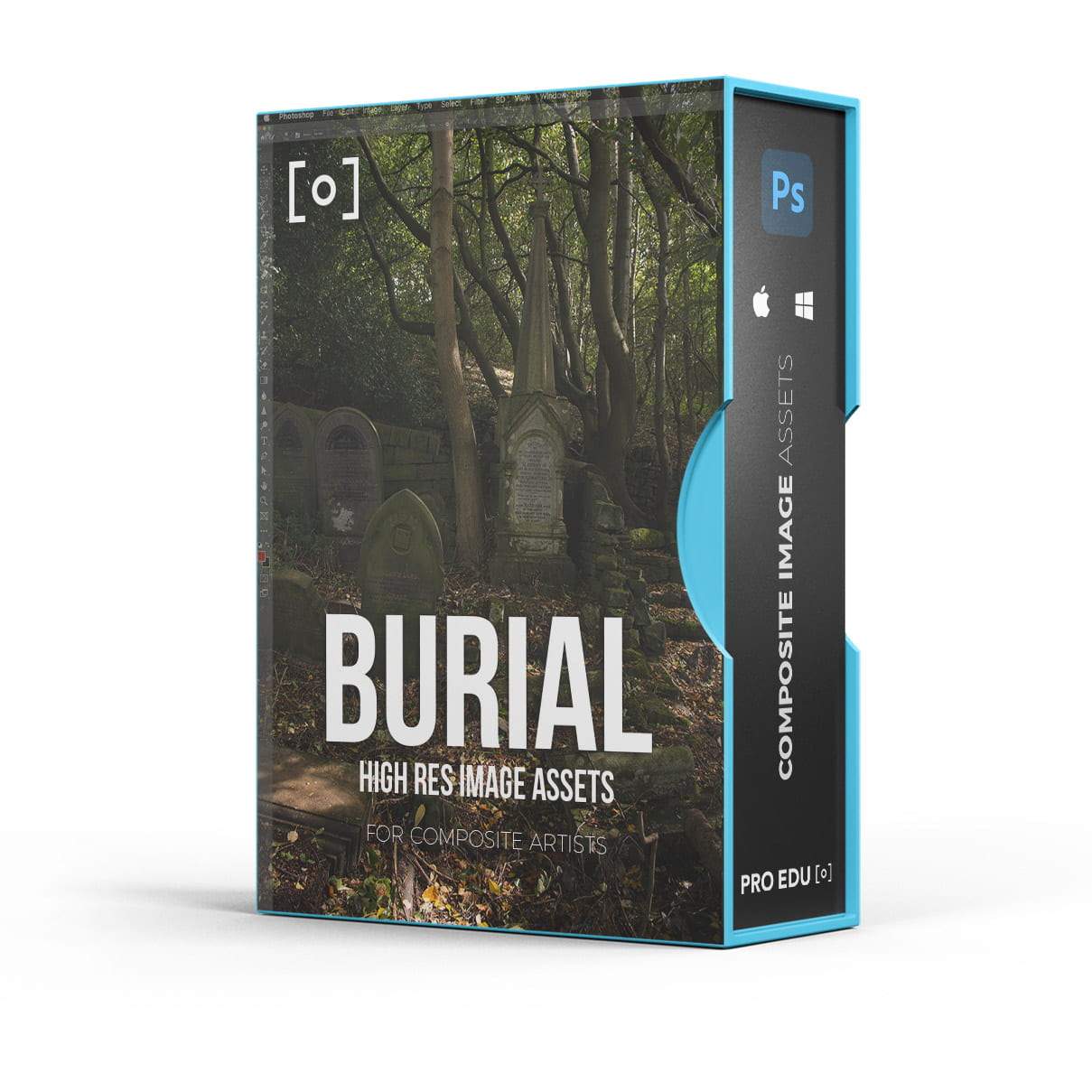 Composite Stock Asset Pack - Burial Ground Photoshop Assets Stock