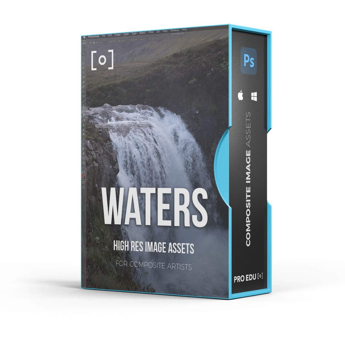 Composite Stock Asset Pack - Rivers & Lakes Photoshop Assets - PRO EDU