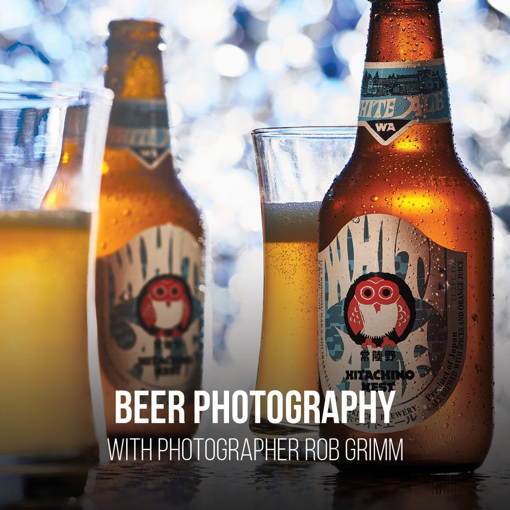 Beer Photography & Retouching Photoshop Course by Rob Grimm - PRO EDU