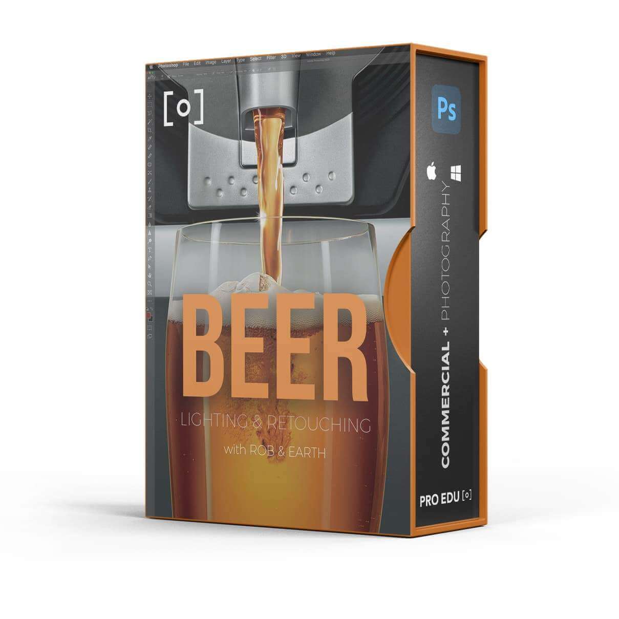 Beer Photography & Retouching Photoshop Course by Rob Grimm - PRO EDU