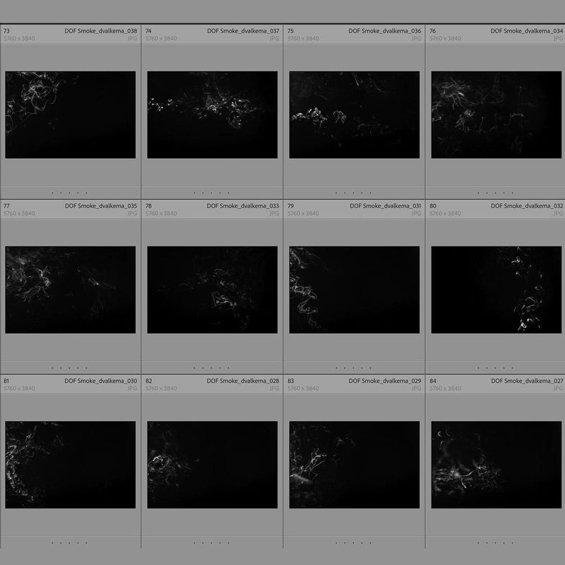 Depth of Field Smoke Overlays - Photoshop Overlays - PRO EDU