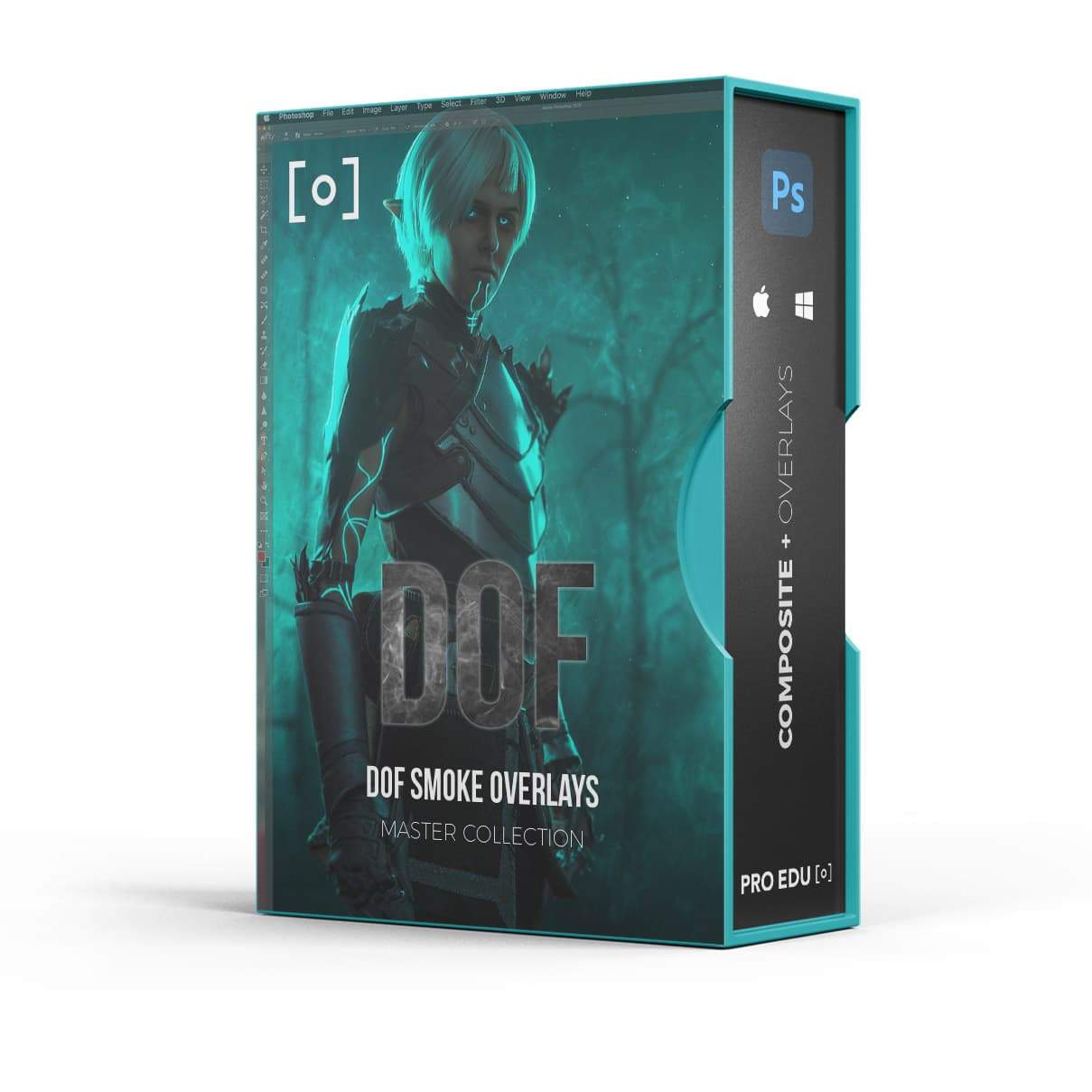 Depth of Field Smoke Overlays - Photoshop Overlays - PRO EDU