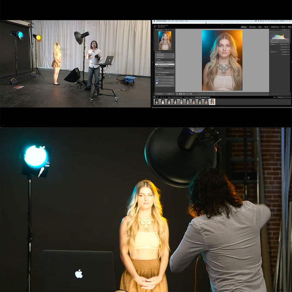 Colored Gel Photography: Studio Portraiture - PRO EDU