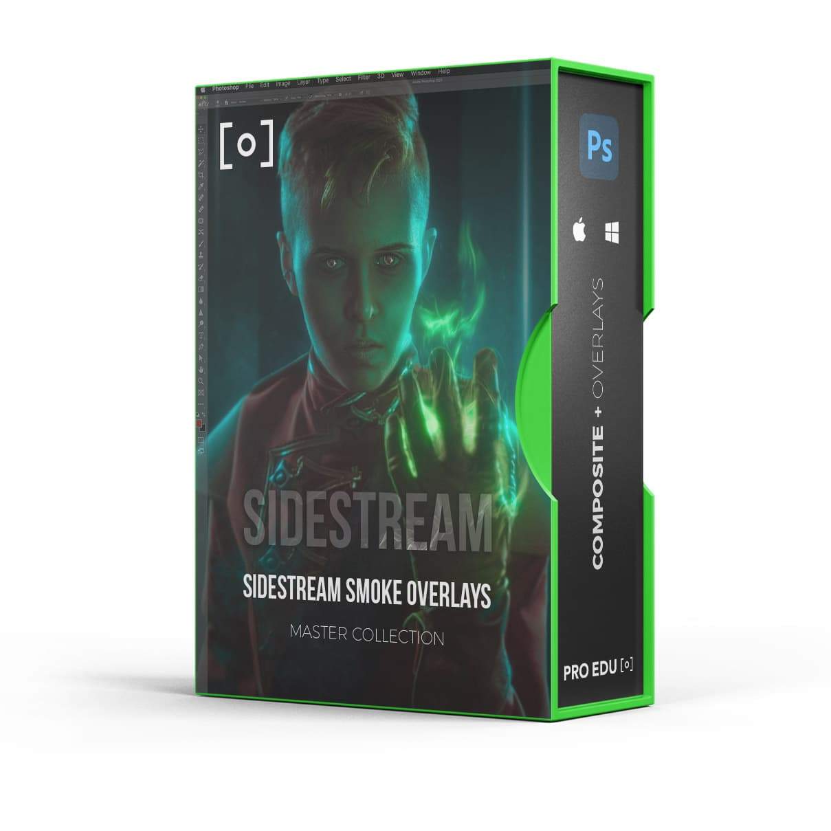 Photoshop Overlays Pack | Sidestream Smoke FX - PRO EDU